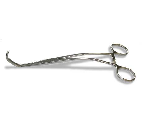 Strumentario Chirurgia Generale : Pinza emostatica Satinsky 150mm.